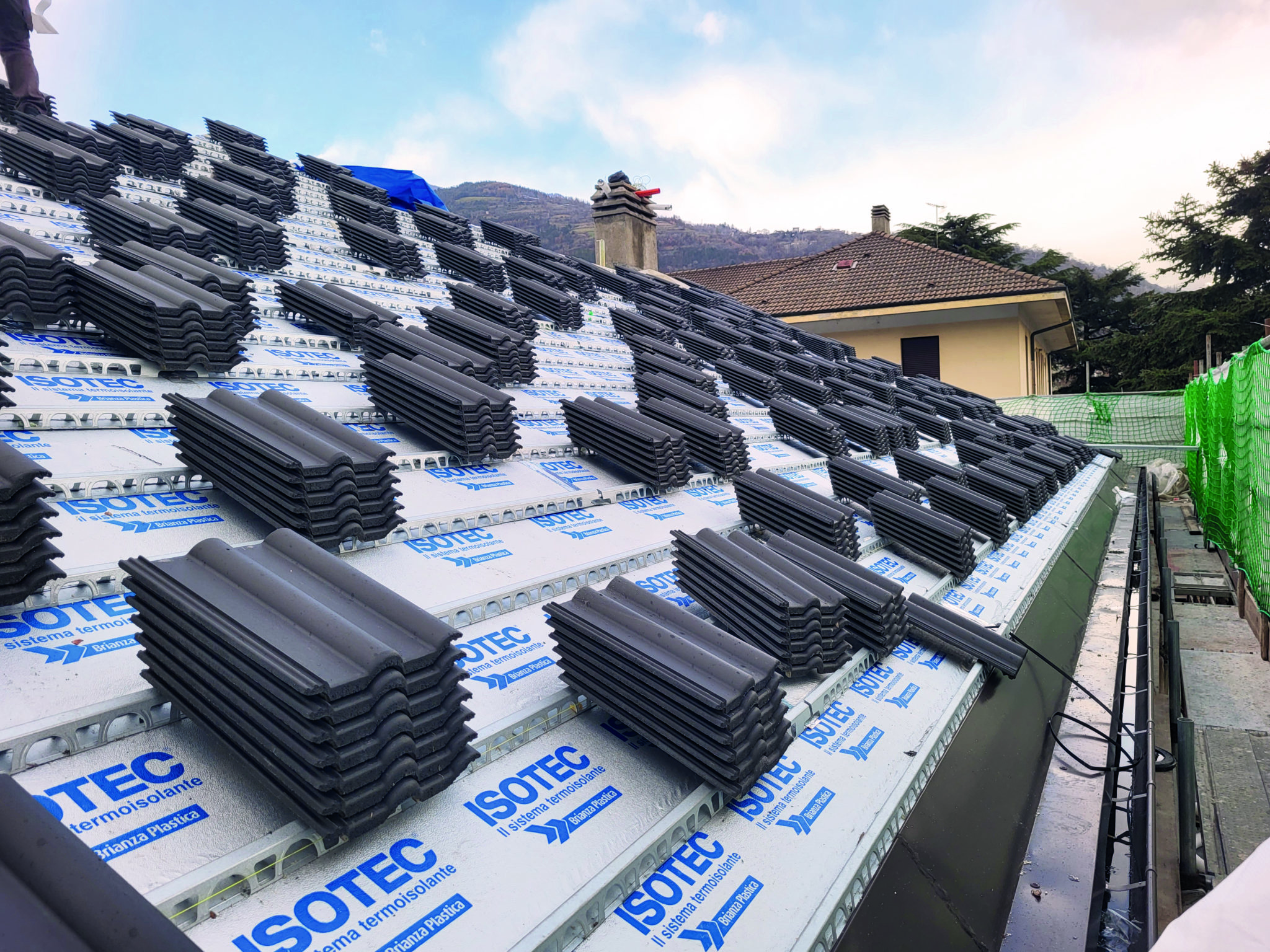 Isolamento termico della copertura con il sistema Isotec - CasaCondominio